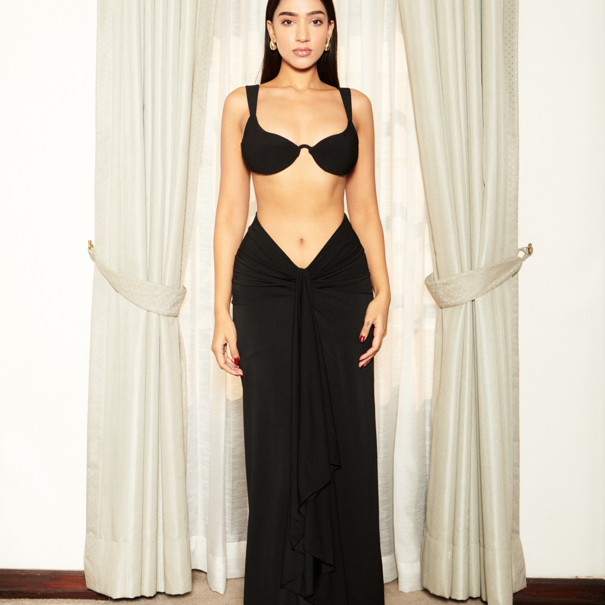 BLACK WRAP SET – LabelAnkitaJain