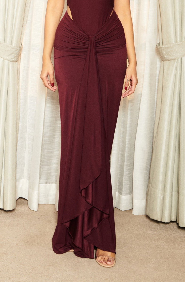 CHERRY WRAP SKIRT – LabelAnkitaJain