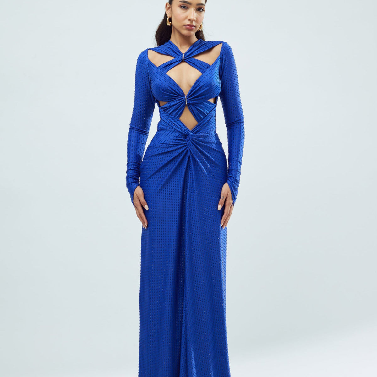 SERRANO DRAPED DRESS – LabelAnkitaJain