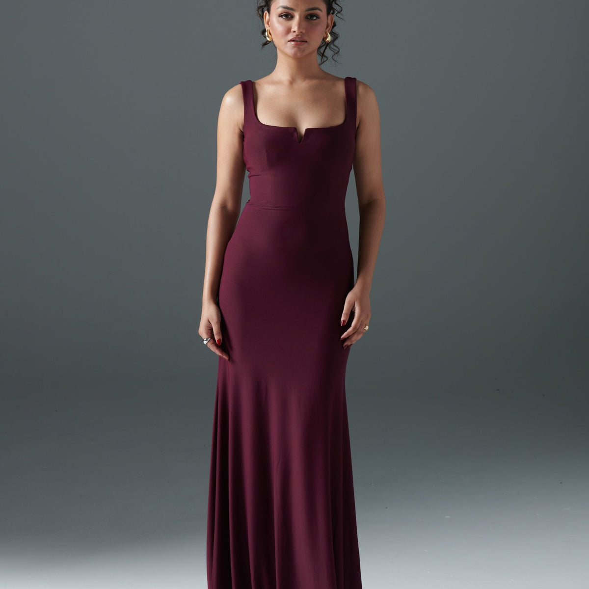 CHERRY CONTOUR DRESS – LabelAnkitaJain