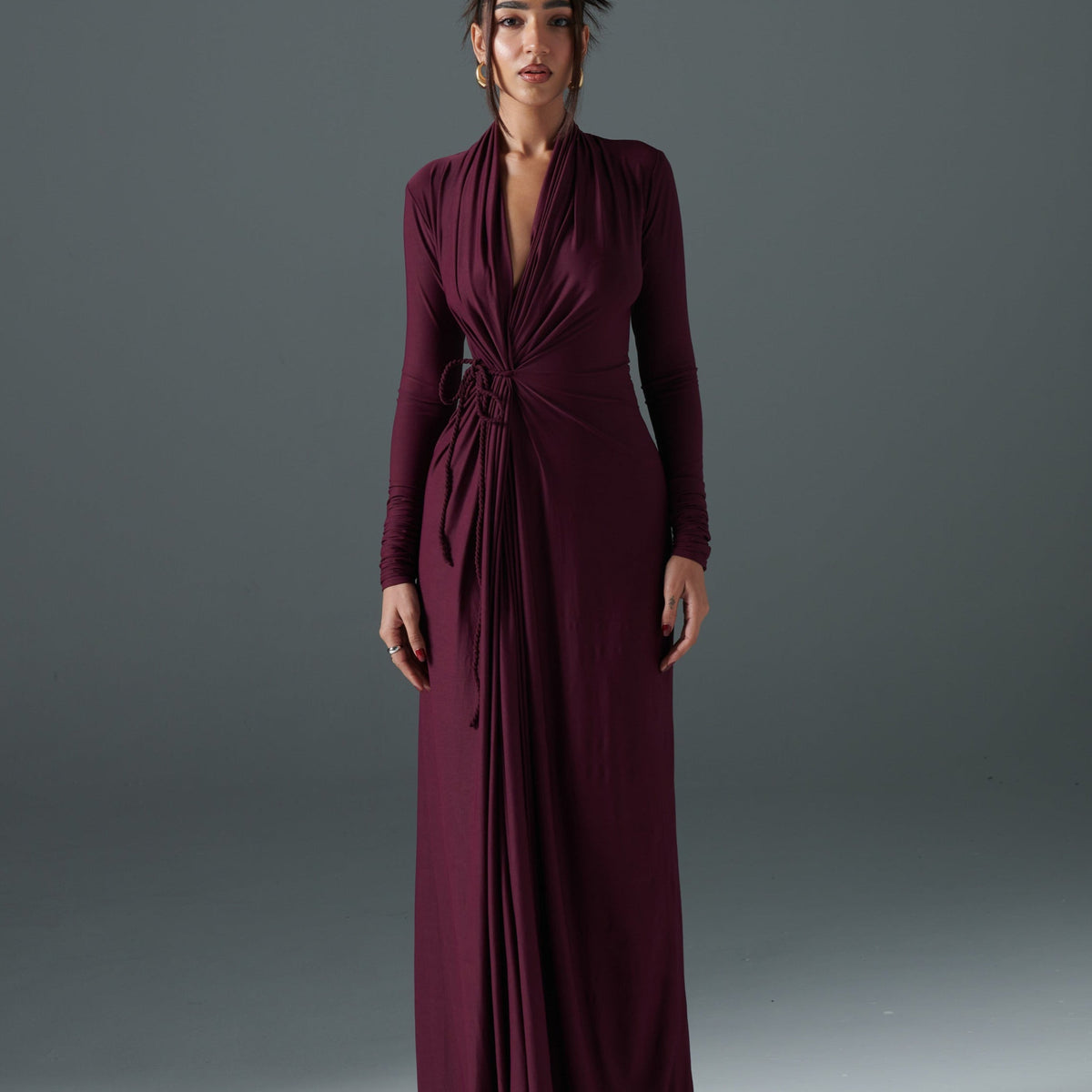 CHERRY LOUNGEY DRESS – LabelAnkitaJain