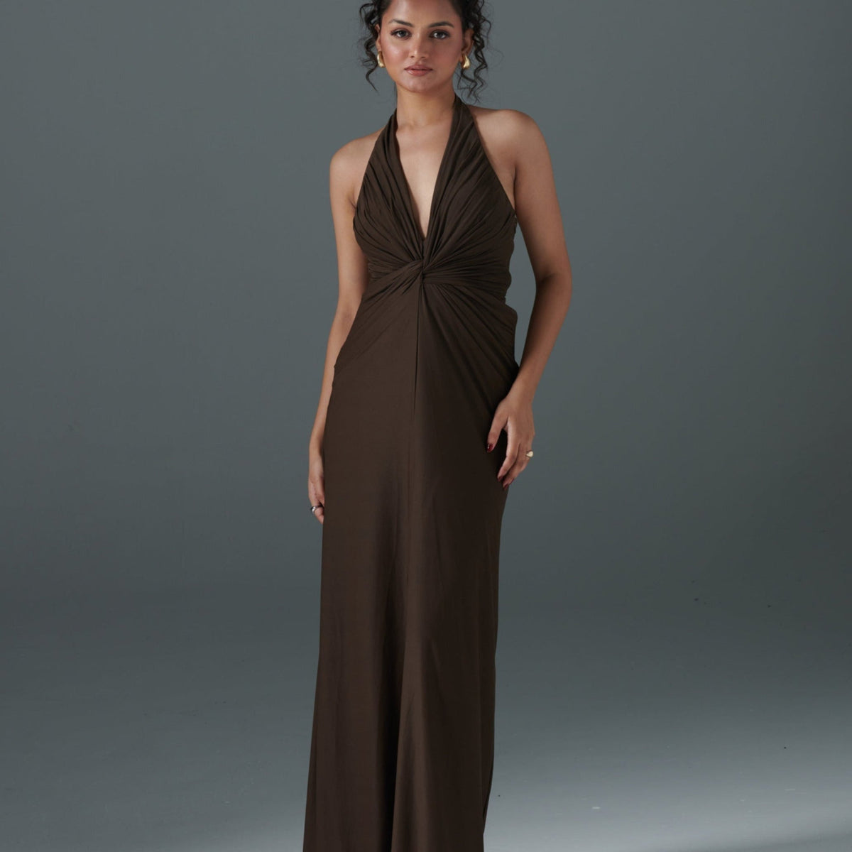 CACAO KNOT DRESS – LabelAnkitaJain
