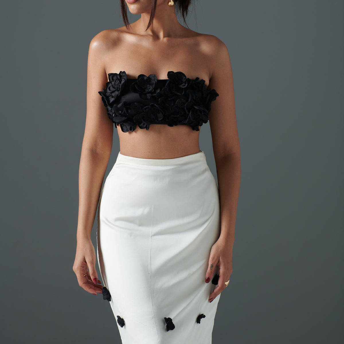 FLORET TUBE TOP – LabelAnkitaJain