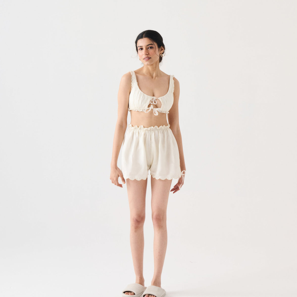 SUGAR SILK HALF PJ SET – LabelAnkitaJain